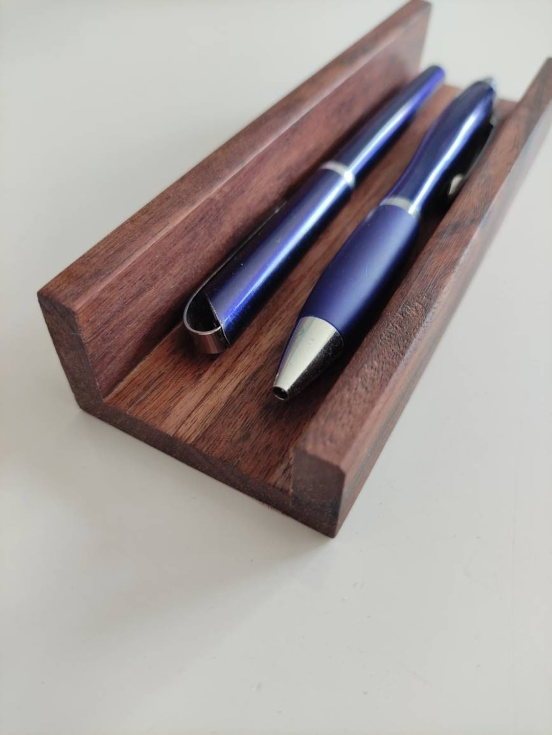 Elegant Pen Tray Made of Wood/pen Holder for the Desk/shelf for Pens in ...