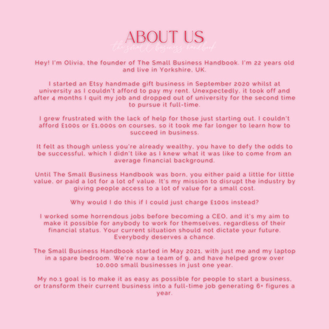 30 Day Etsy Growth Challenge // Small Business Growth Ebook - Etsy