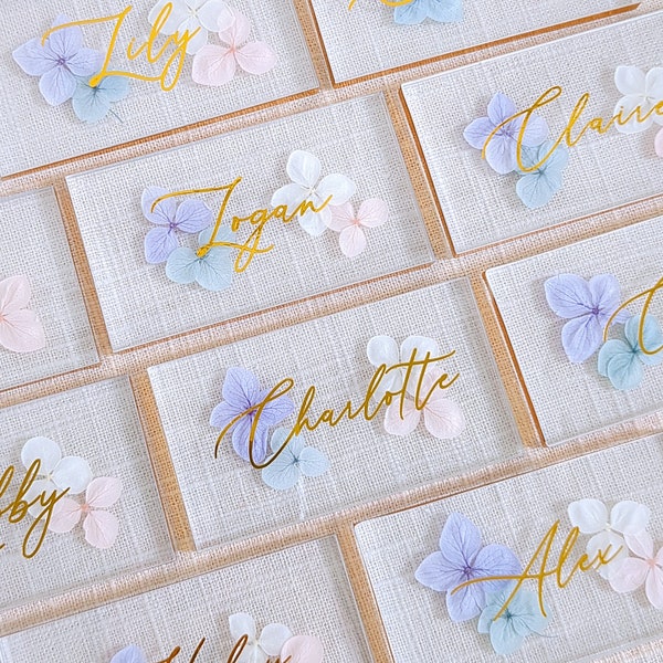 Acrylic Place Cards - Etsy
