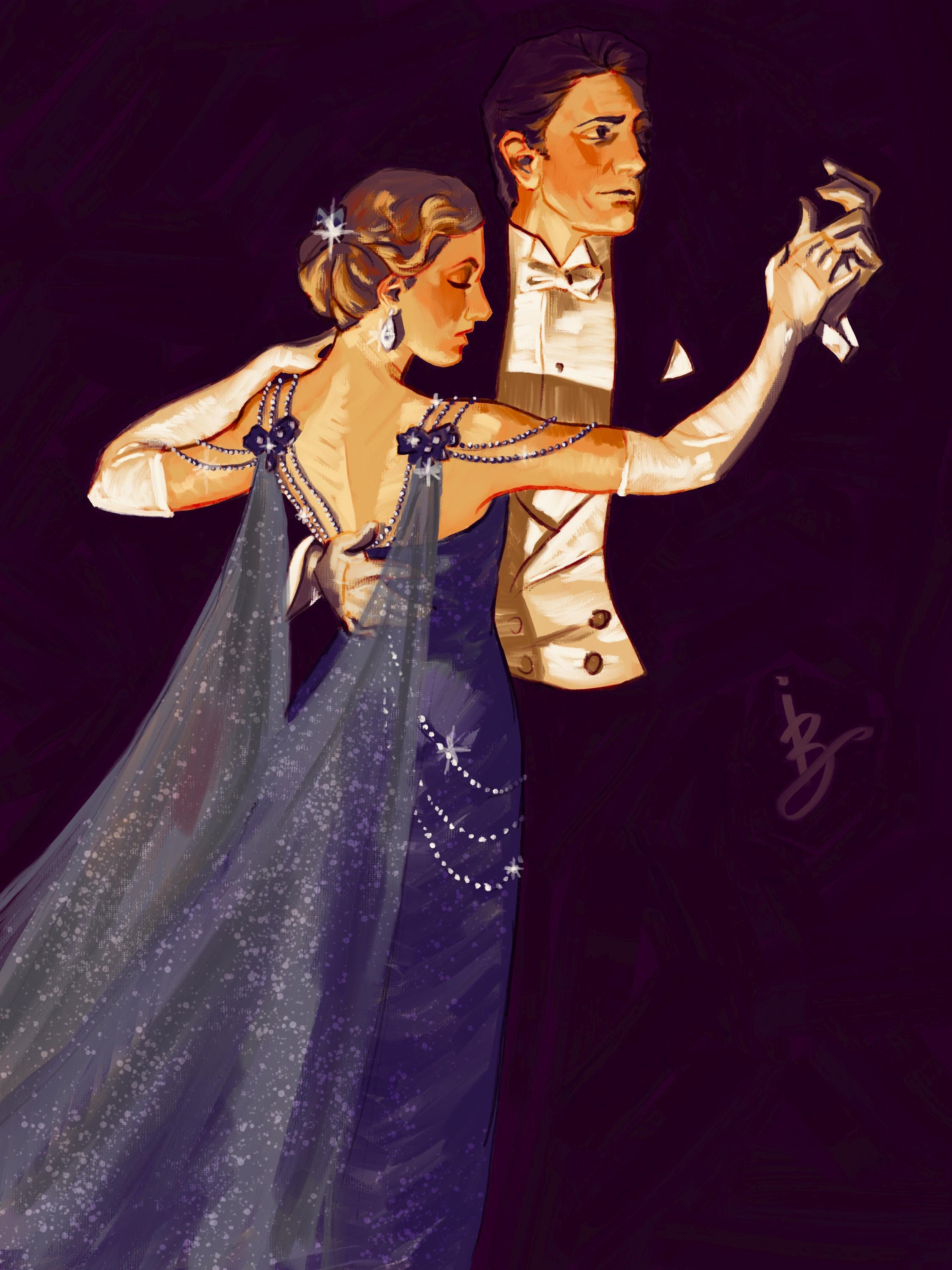 Anastasia the Broadway Musical: Anya and Dmitry Ballet Opera 5"x7 ...