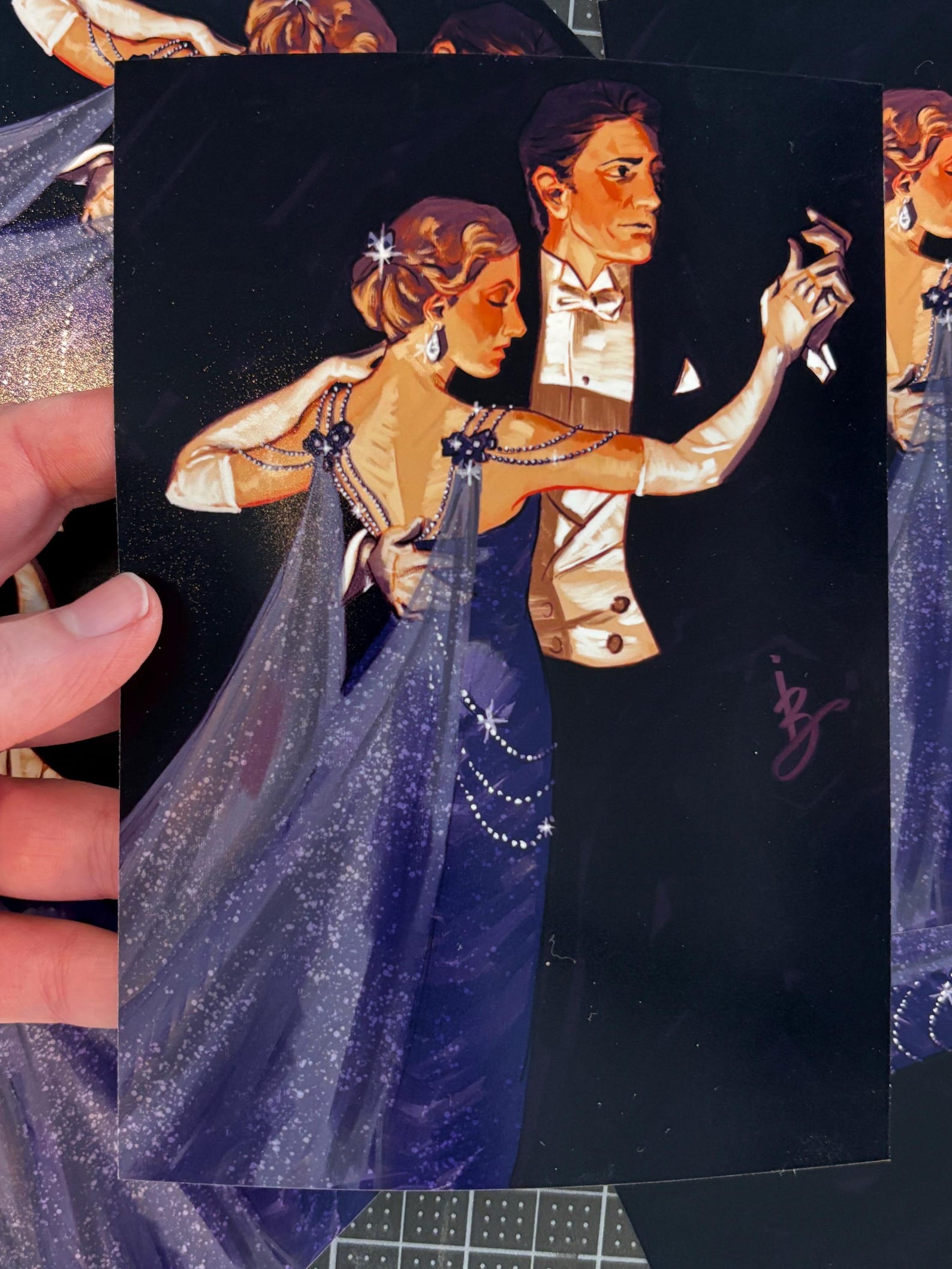Anastasia the Broadway Musical: Anya and Dmitry Ballet Opera 5"x7 ...