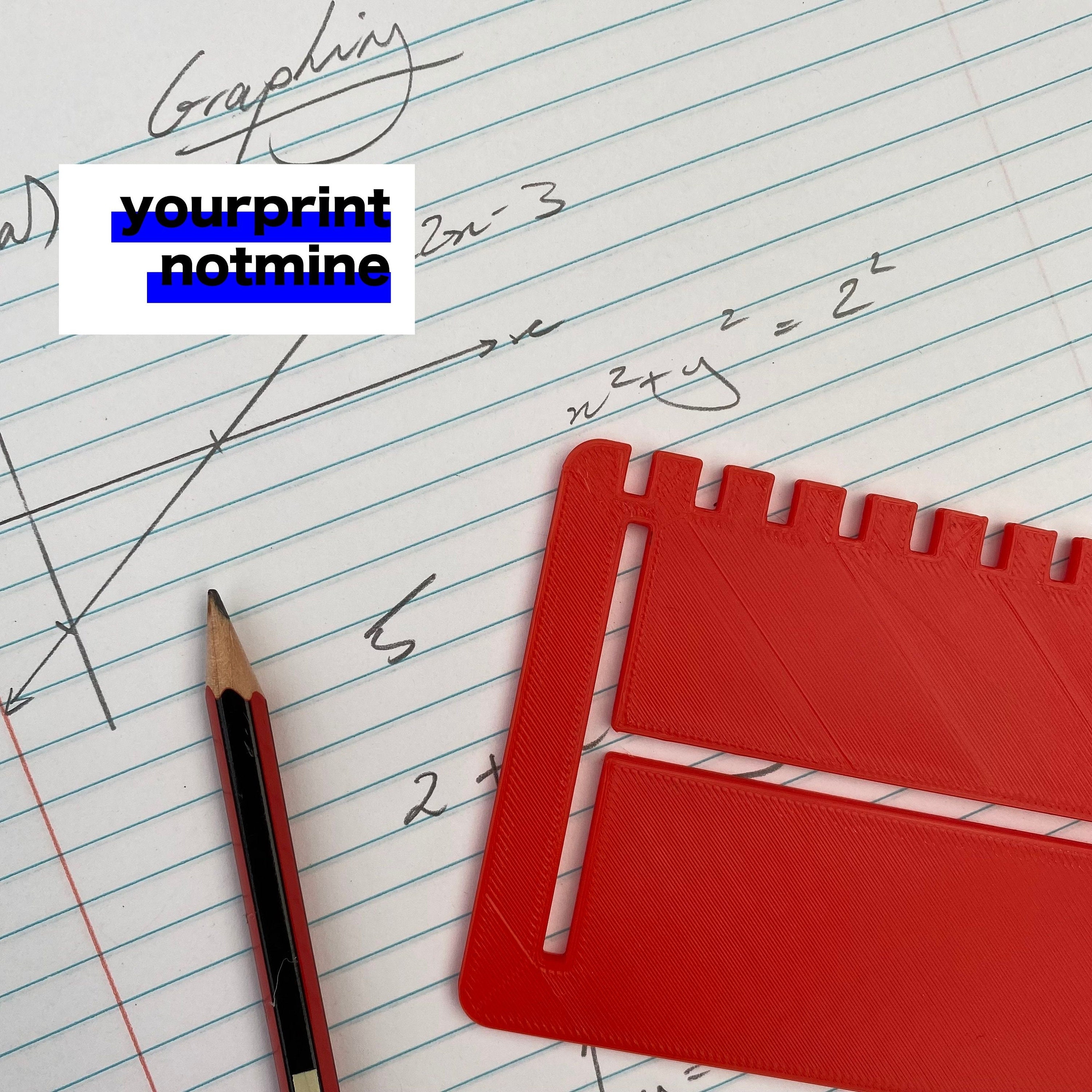 Mathe Graphing Schablone Graphing Tool Mathe-Werkzeug | Etsy