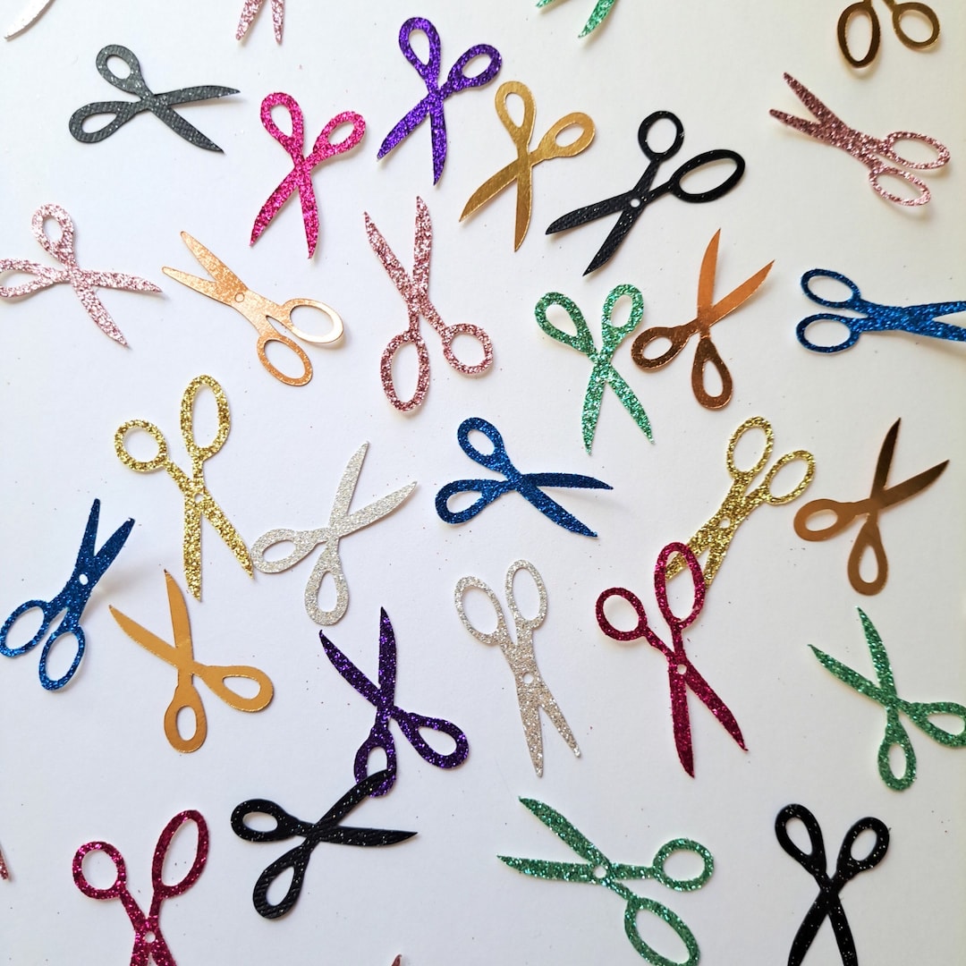 Rainbow Scissor Confetti, LGBTQ Bachelorette Party Decorations, Lesbian ...