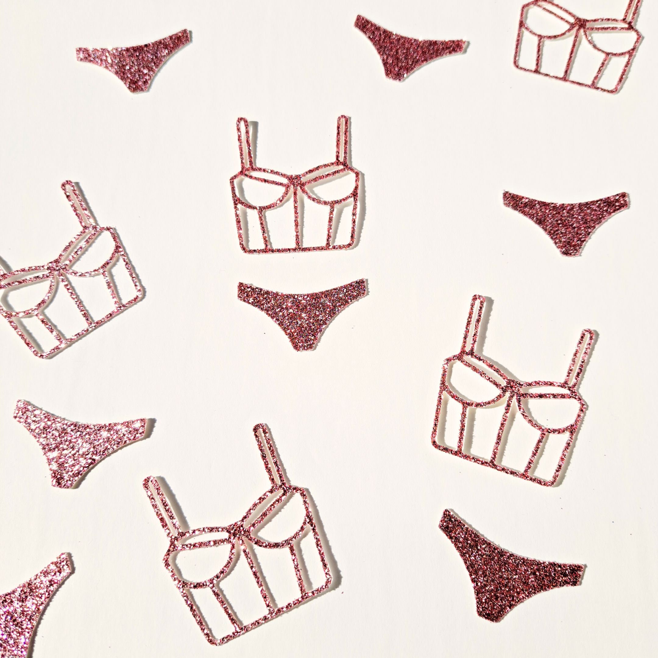 Glitter Lingerie Confetti Disco Bachelorette Bachelorette - Etsy