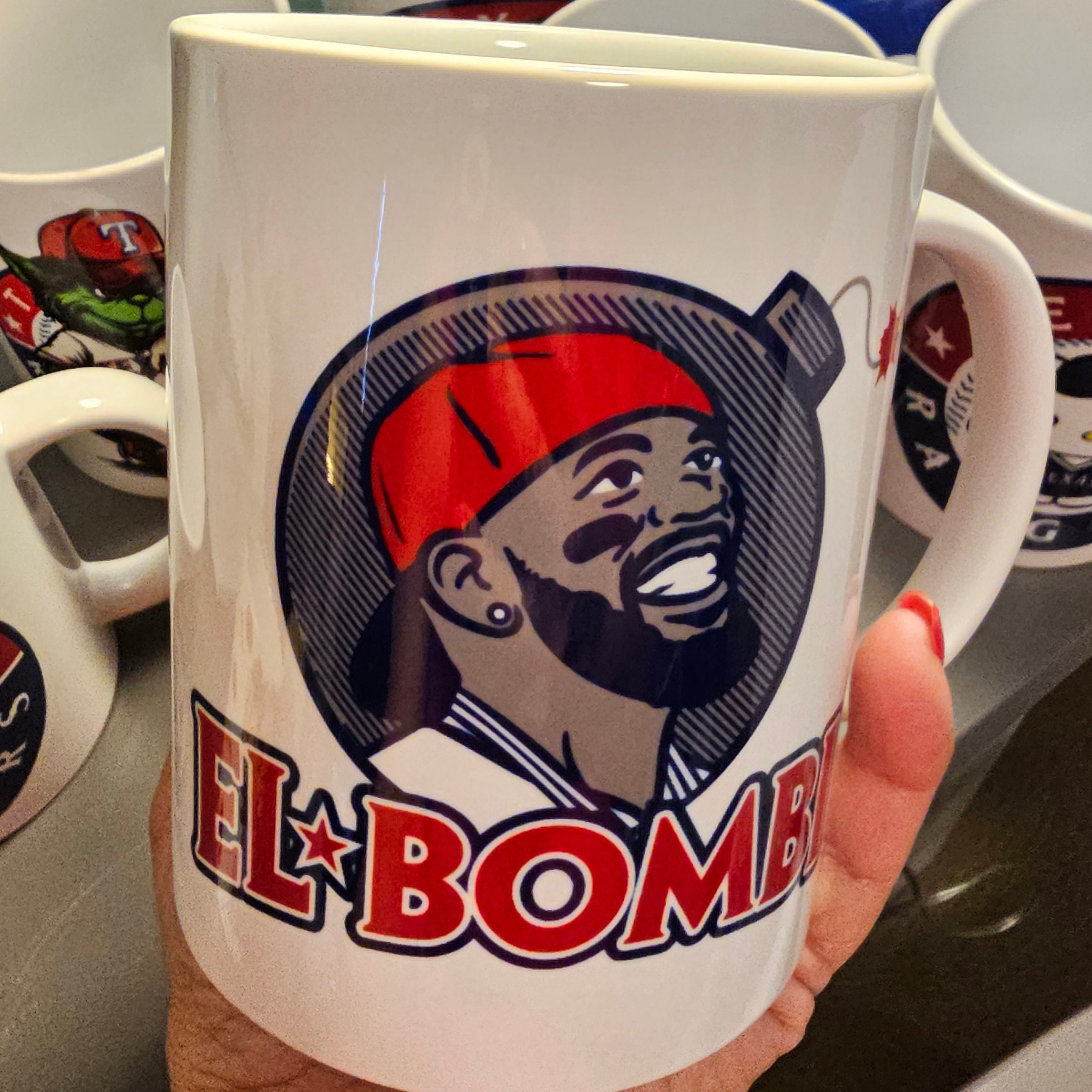 El Bombi Texas Rangers World Series 2023 Champions Coffee Mug. elbombi ...