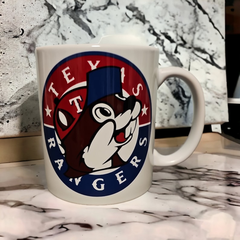 Texas Rangers World Series 2023 Champions Coffee Mug. With Our Buc-ees ...
