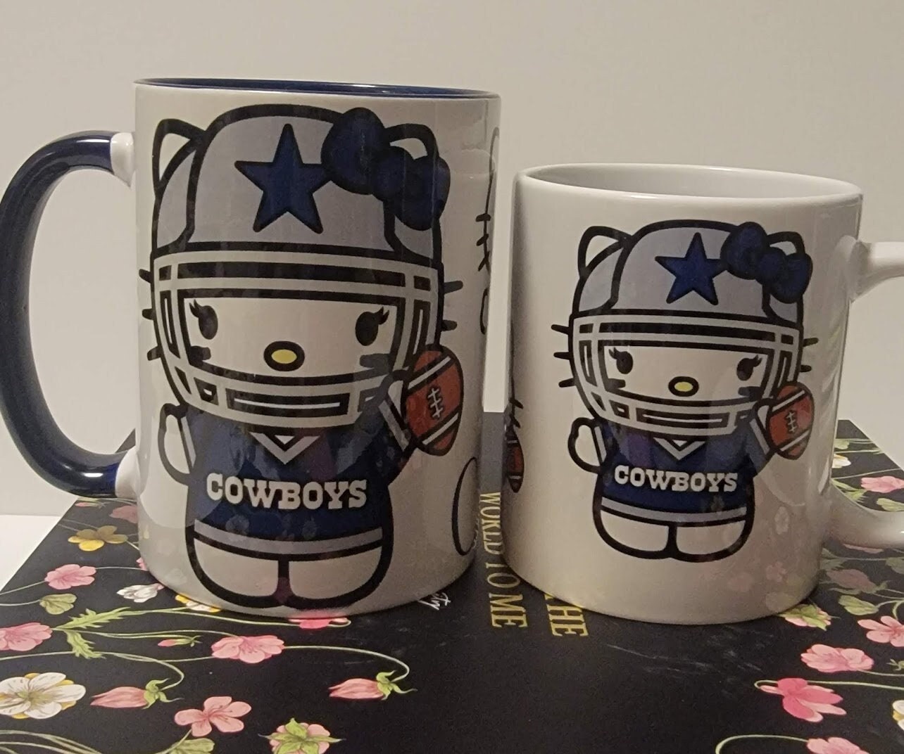 Cowboys NFL Hello Kitty 15oz Dallas-cowboys, San Francisco 49ers Hello ...