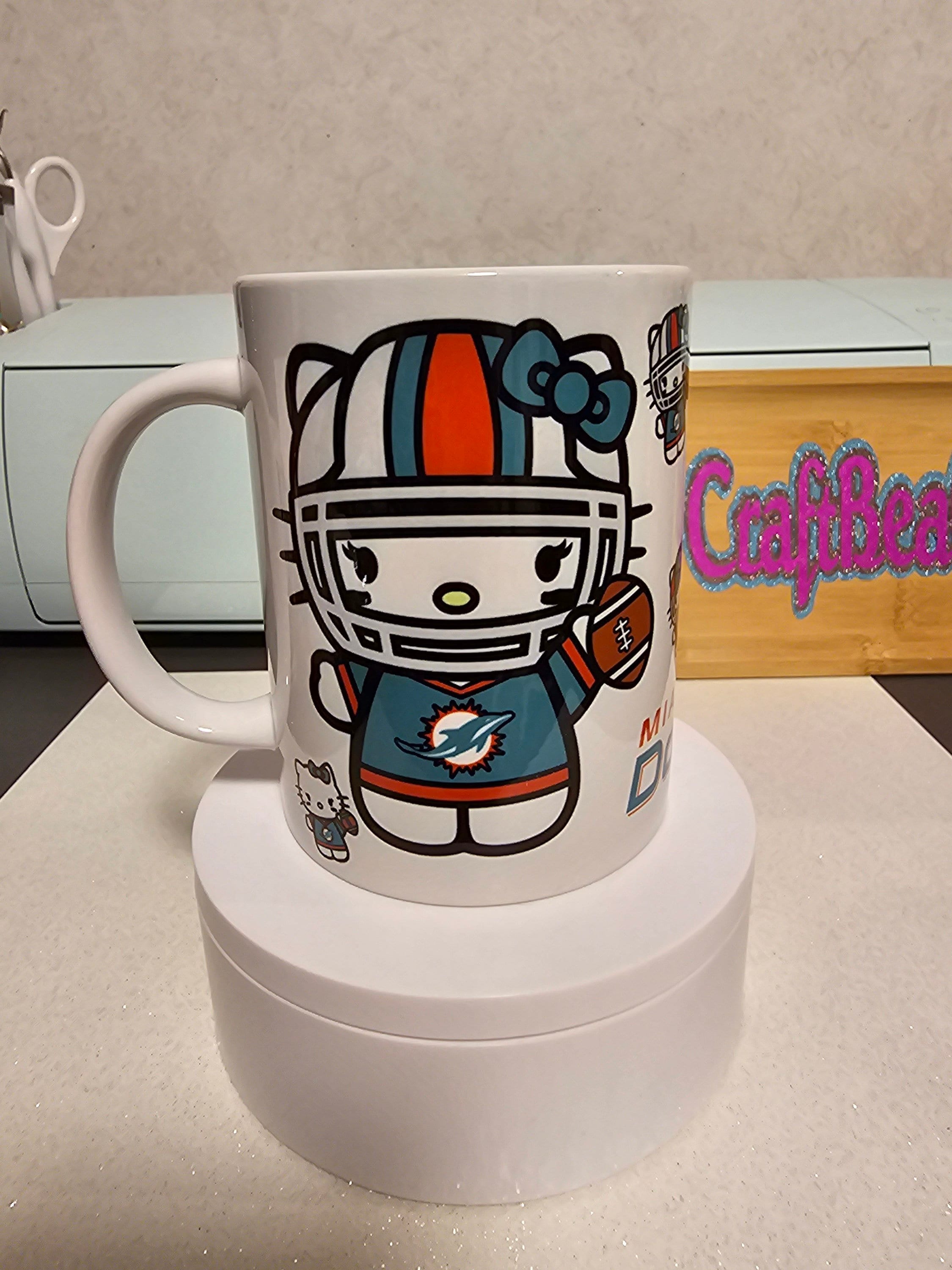 Cowboys NFL Hello Kitty 15oz Dallas-cowboys, San Francisco 49ers Hello ...