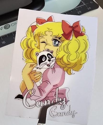 Candy-candy Car Decal Sticker. - Etsy
