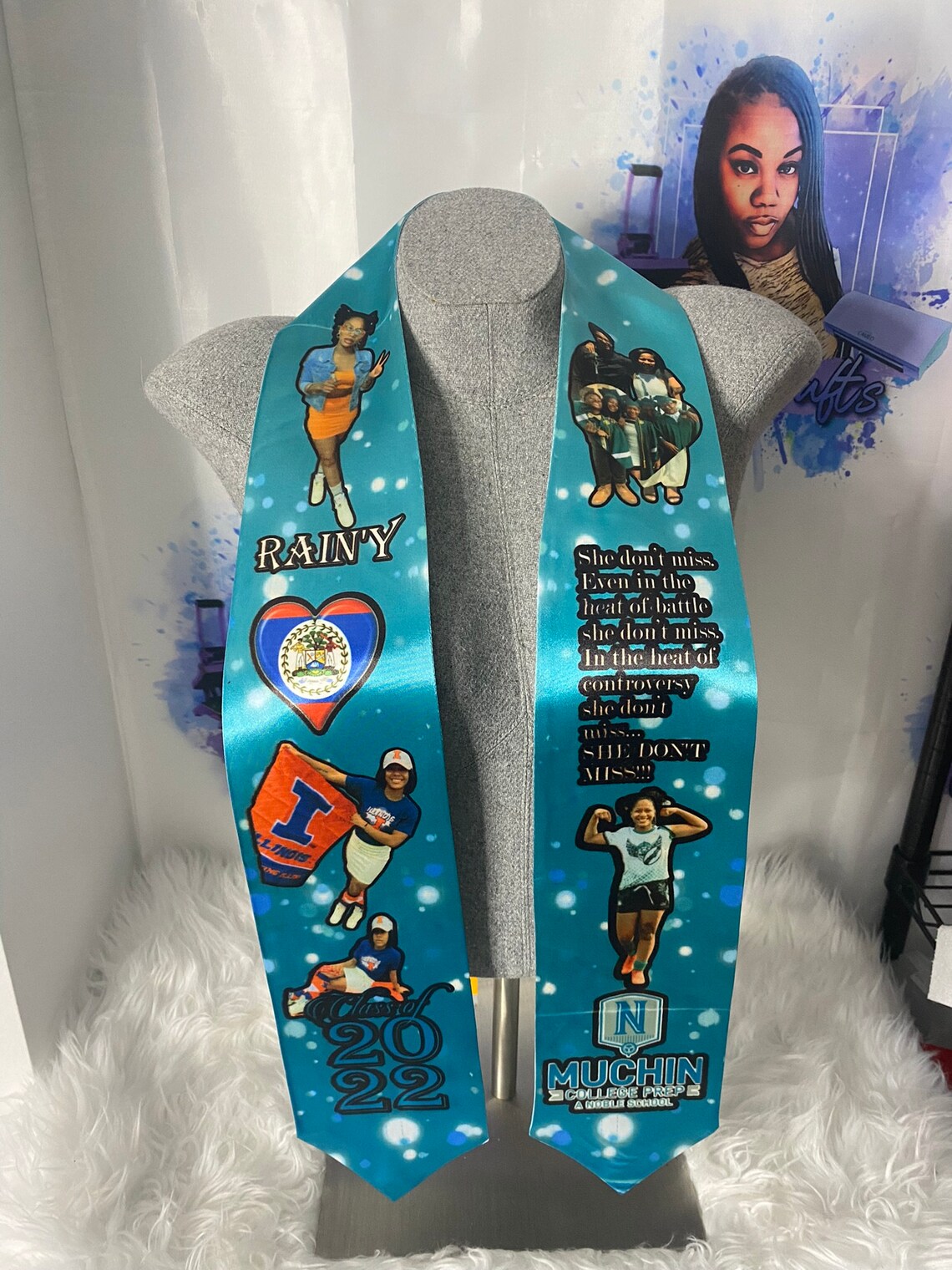 Graduation Stole - Etsy