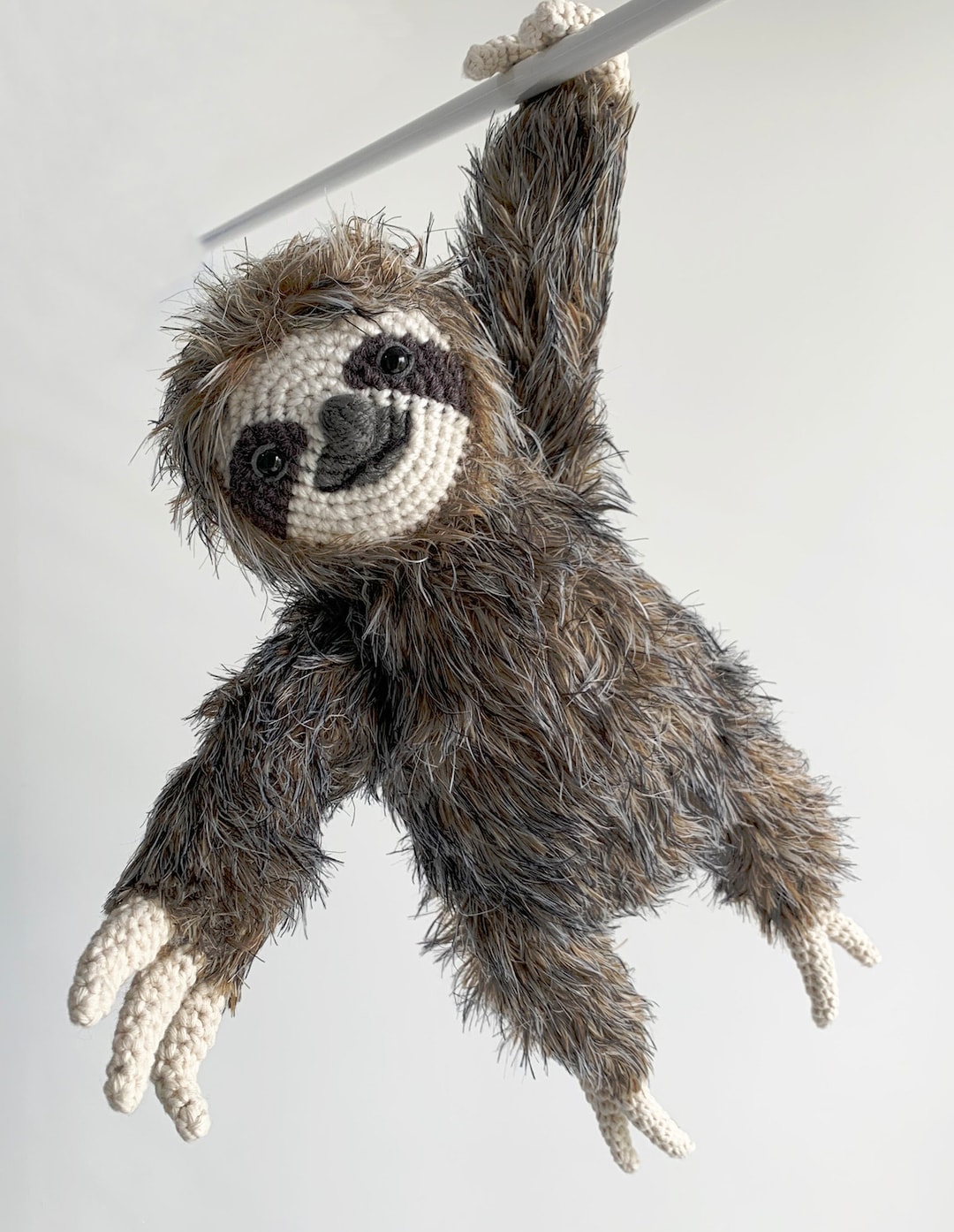Sloth Crochet Pattern, Amigurumi Sloth, Stuffed Toy for Kids (digital ...