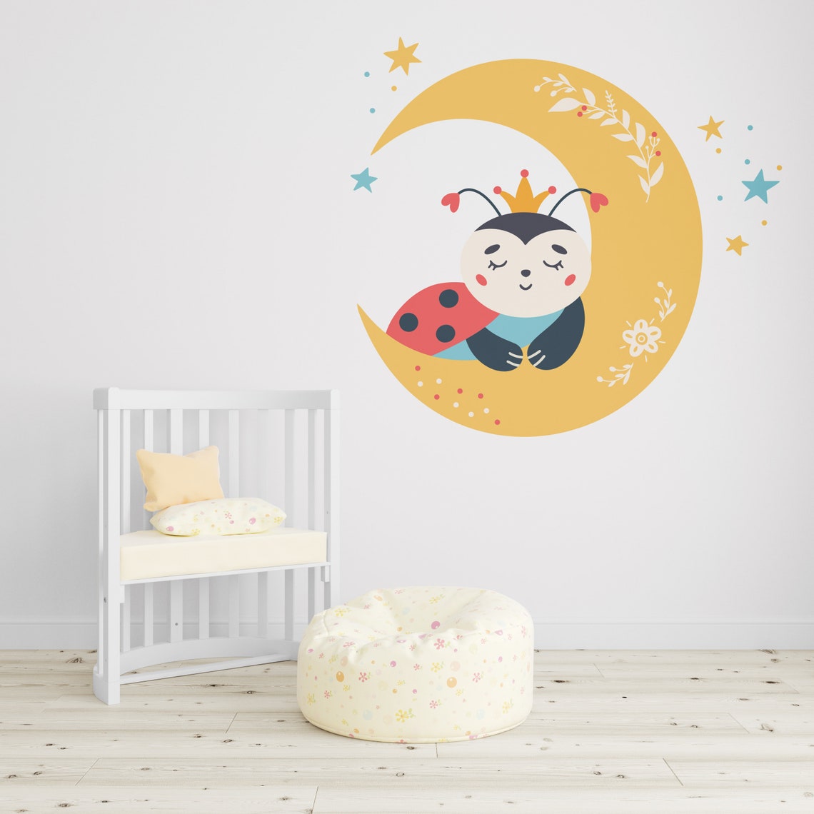 Ladybug clipart. Insect clipart. Cute red sleepy bug. Png clip | Etsy