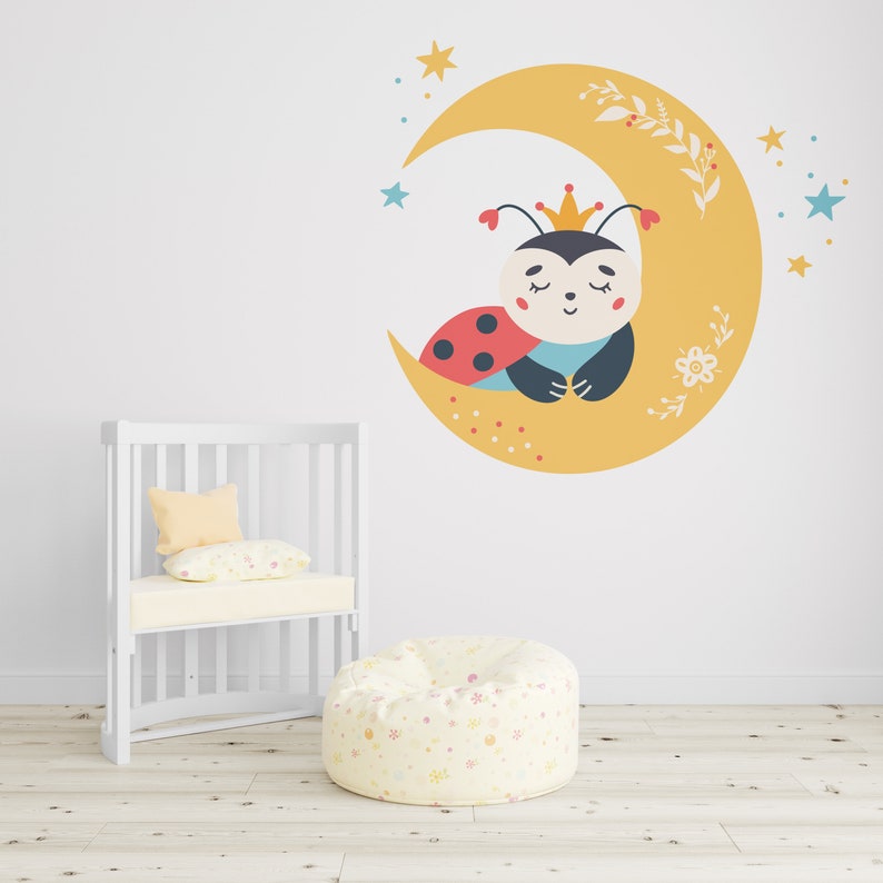 Ladybug Clipart. Insect Clipart. Cute Red Sleepy Bug. Png Clip Art ...