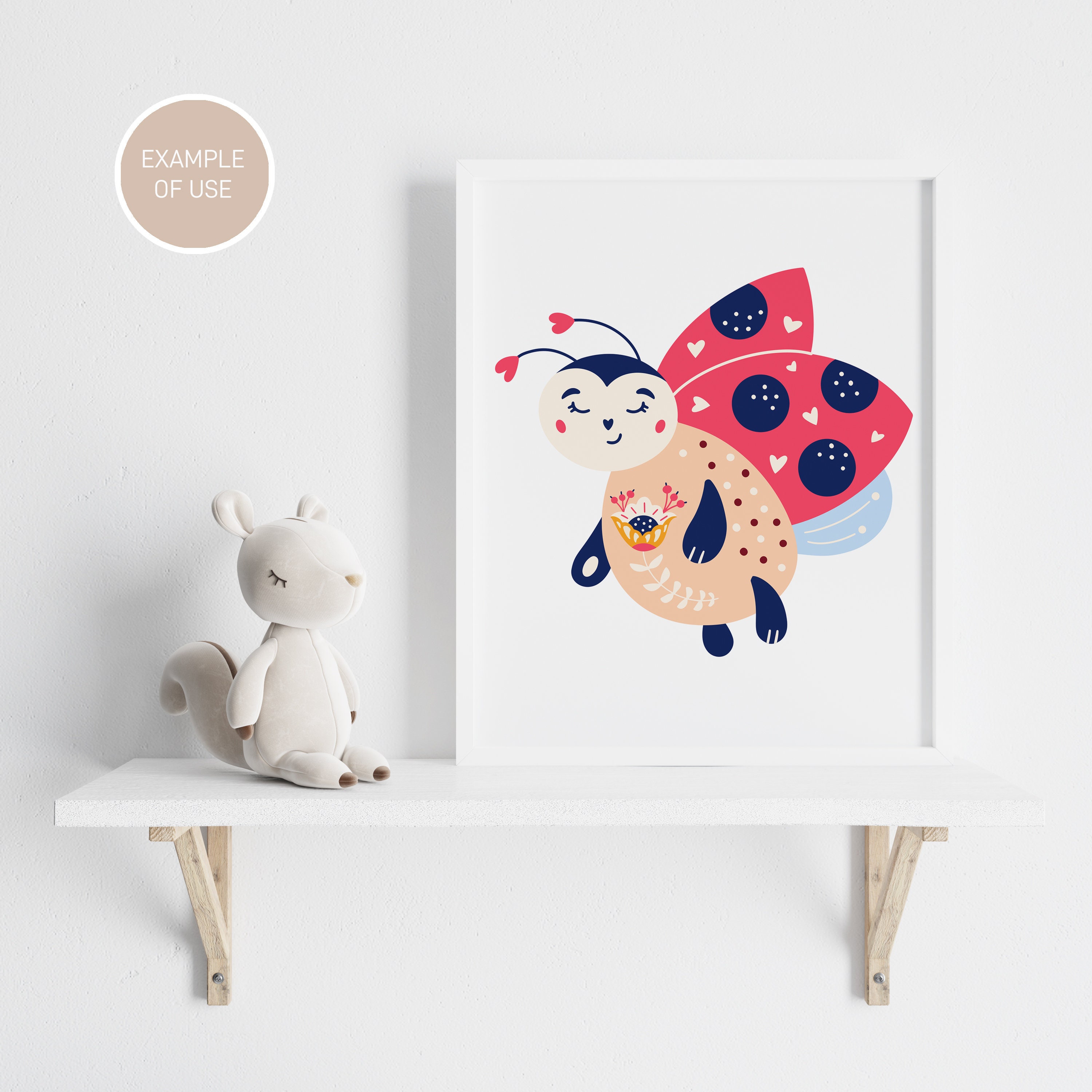 Ladybug Clipart. Insect Clipart. Cute Red Kawaii Bug. Png Clip Art ...