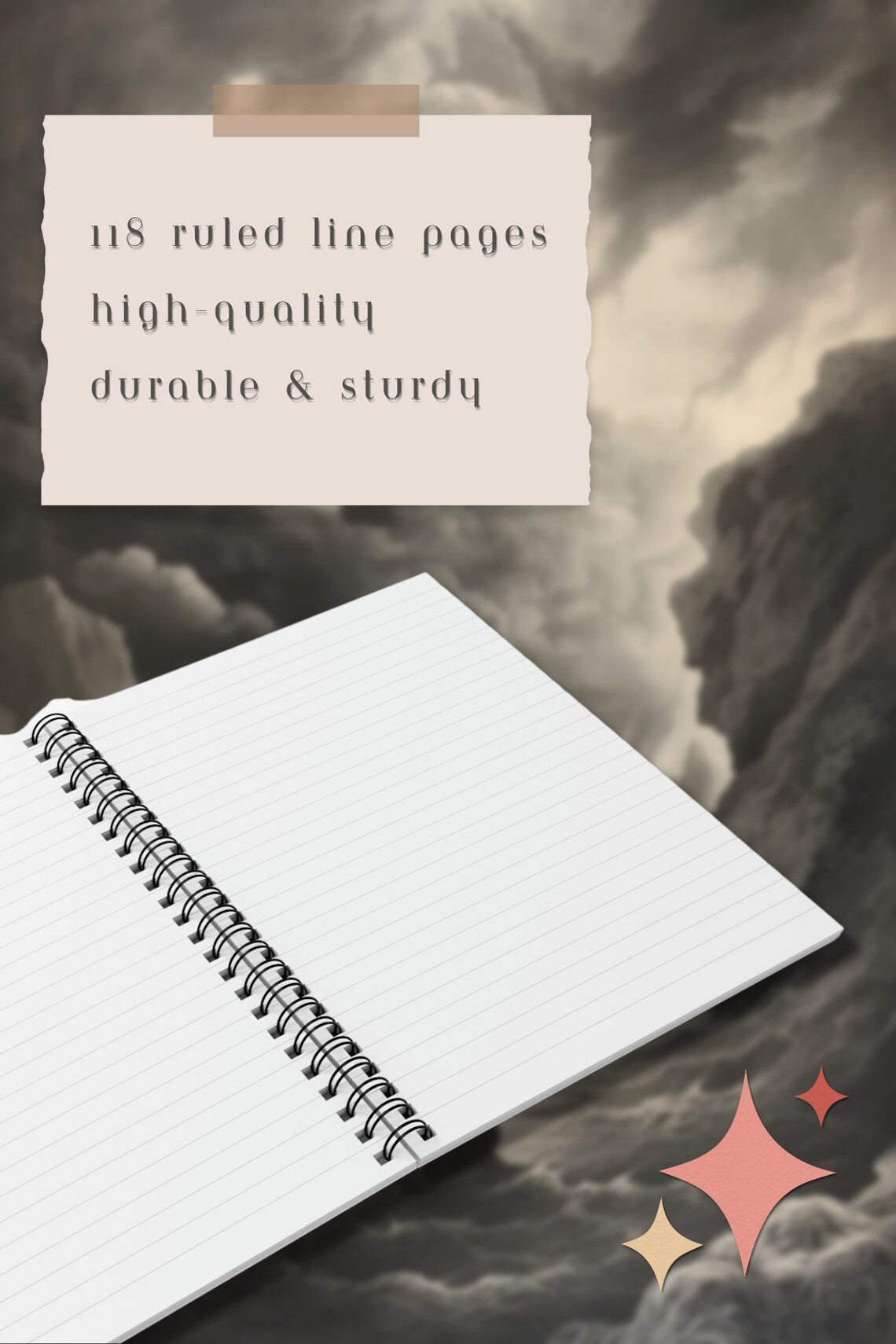 Immanuel Kant Inspirational Quote Spiral Notebook - Etsy