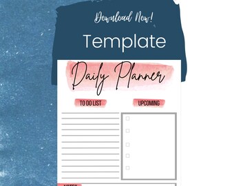 MANLY Daily to Do List Instant Download Daily Planner - Etsy