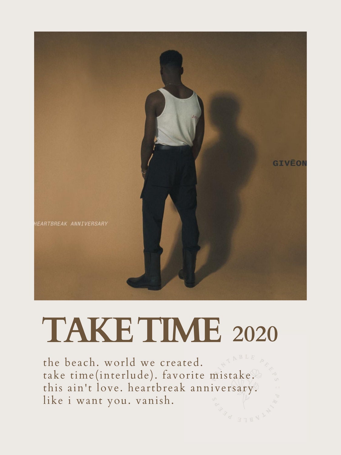 Personalized Digital Printable Custom Album Cover Songs Posters - Etsy