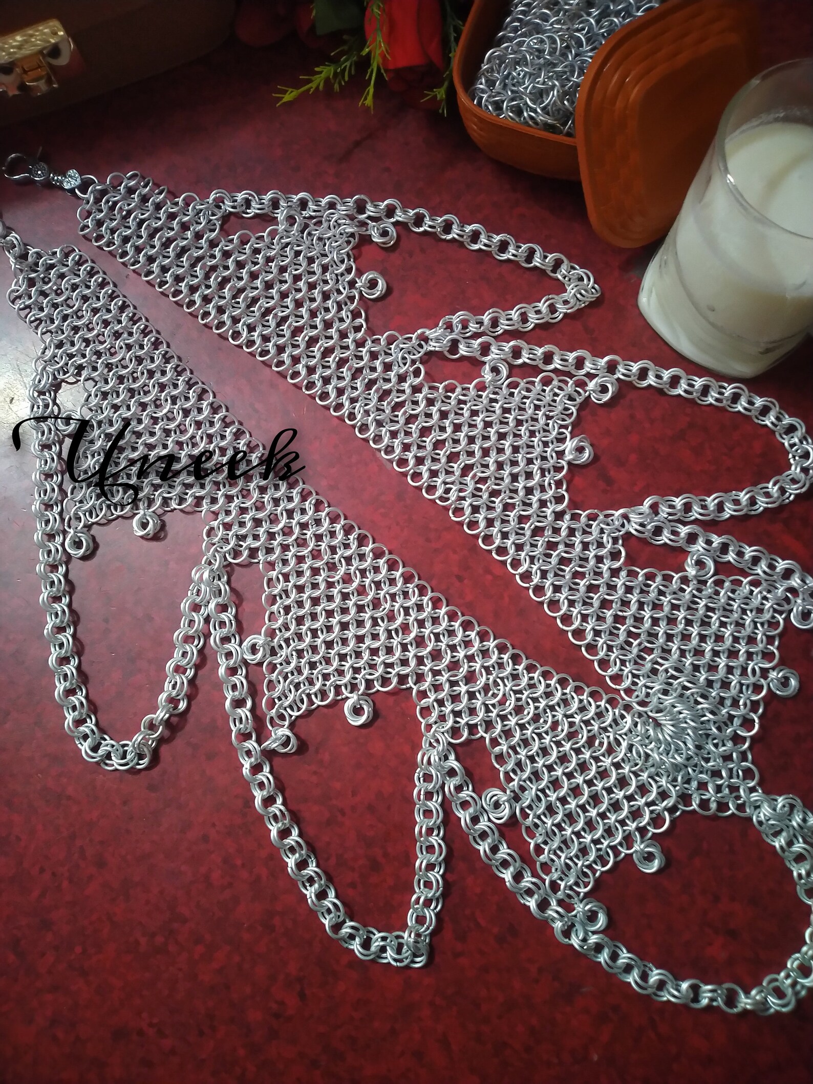 Medieval Chainmail Butted Antique Belly Dancer Belt SCA LARP - Etsy