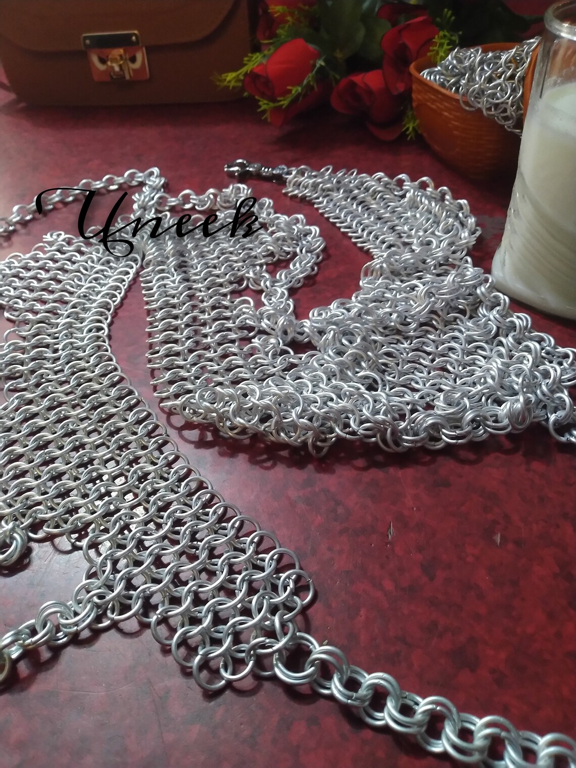 Medieval Chainmail Butted Antique Belly Dancer Belt SCA LARP - Etsy