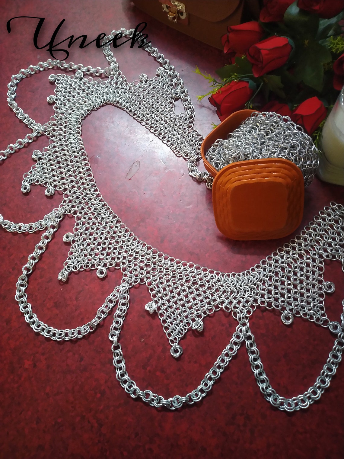 Medieval Chainmail Butted Antique Belly Dancer Belt SCA LARP - Etsy