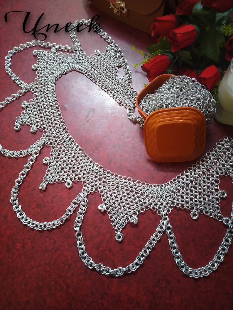 Medieval Chainmail Butted Antique Belly Dancer Belt SCA LARP - Etsy