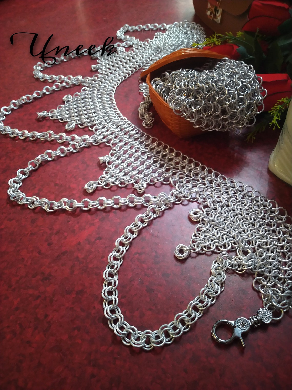 Medieval Chainmail Butted Antique Belly Dancer Belt SCA LARP - Etsy