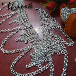 Medieval Chainmail Butted Antique Belly Dancer Belt SCA LARP Women ...