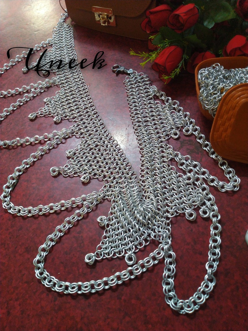 Medieval Chainmail Butted Antique Belly Dancer Belt SCA LARP - Etsy