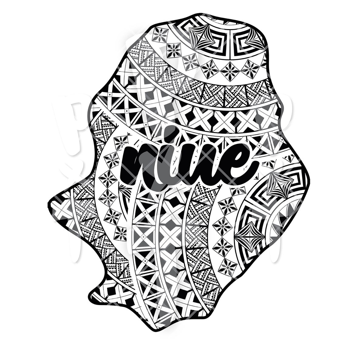 Niuean Hiapo Pattern Pack #1 - Etsy
