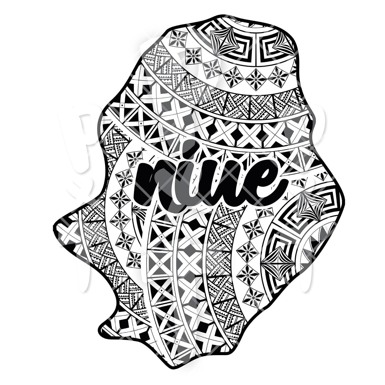 Niuean Hiapo Pattern Pack #1 - Etsy