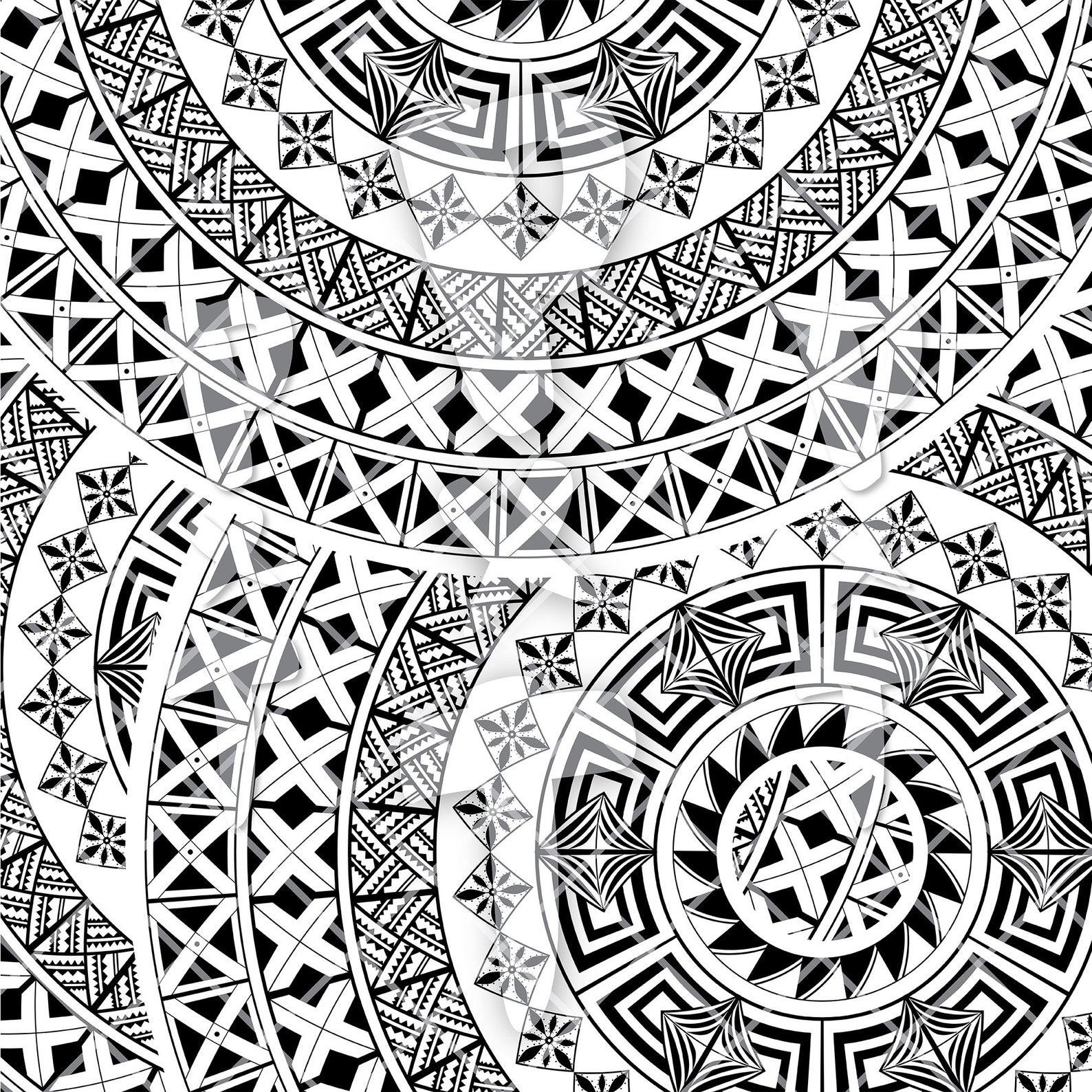 Niuean Hiapo Pattern Pack #1 - Etsy New Zealand