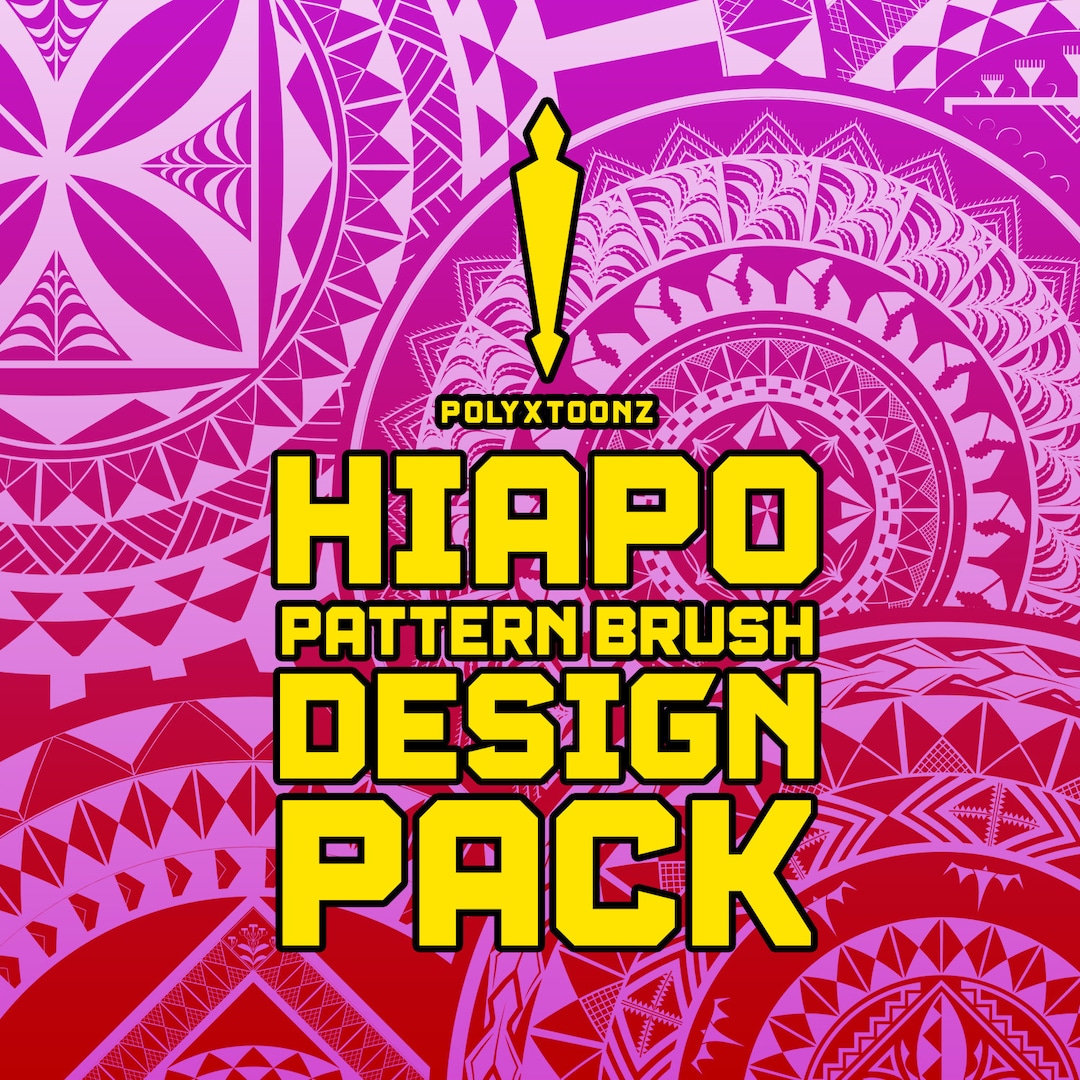 Niue Hiapo Pattern Pack 4 - Etsy New Zealand