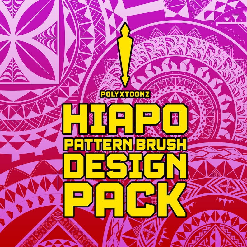 Niue Hiapo Pattern Pack 4 - Etsy New Zealand