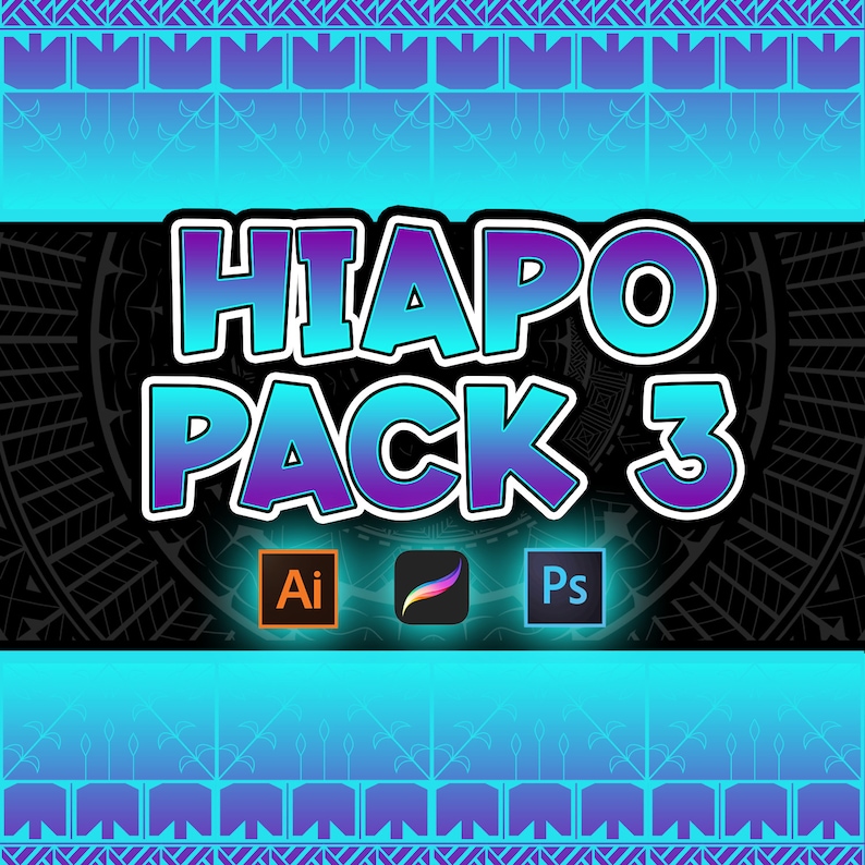 Niue Hiapo Pattern & Design Pack 3 - Etsy Australia