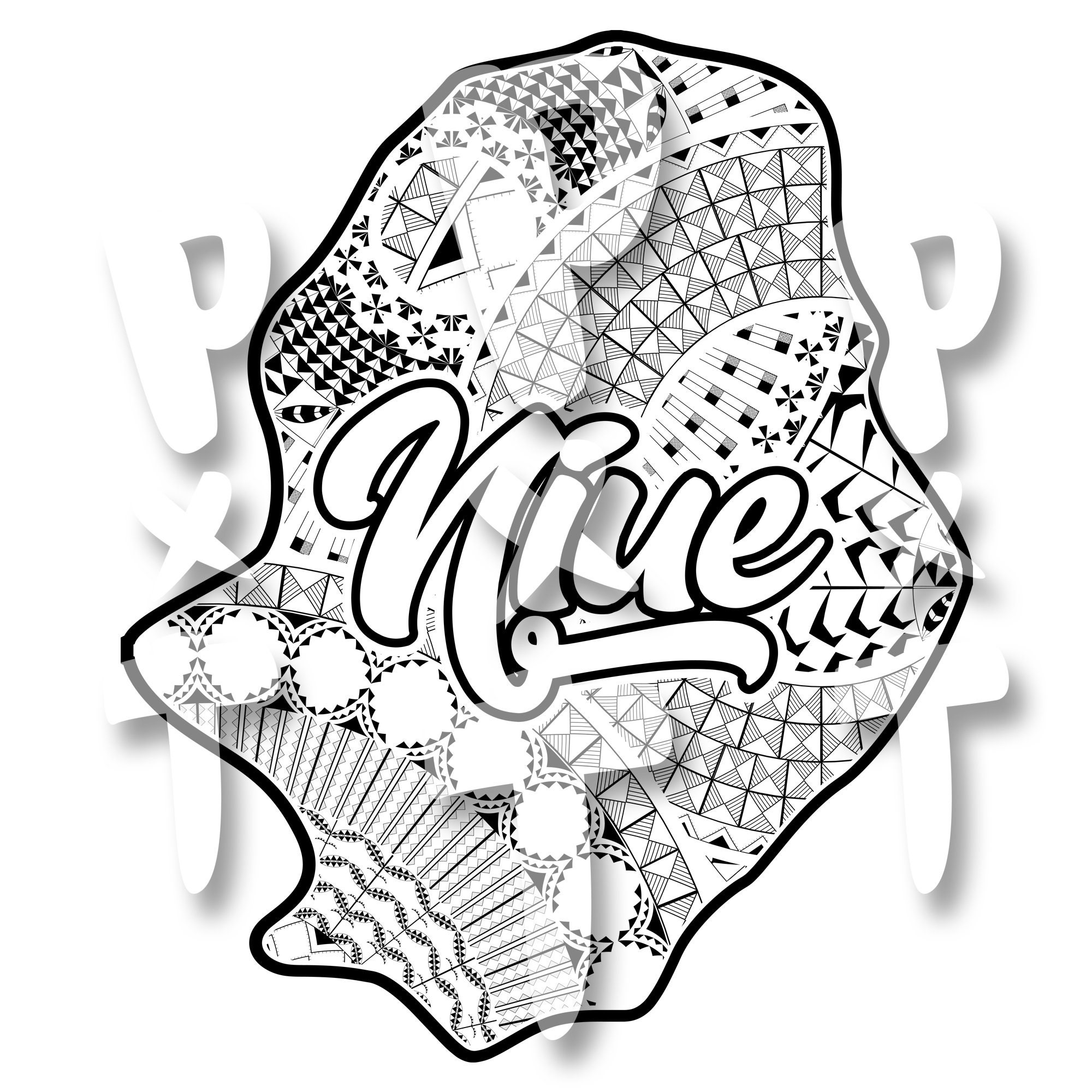 Niuean Hiapo Pattern Pack #2 - Etsy UK