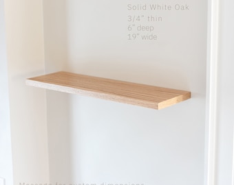 6" Deep Wall Shelves | Etsy