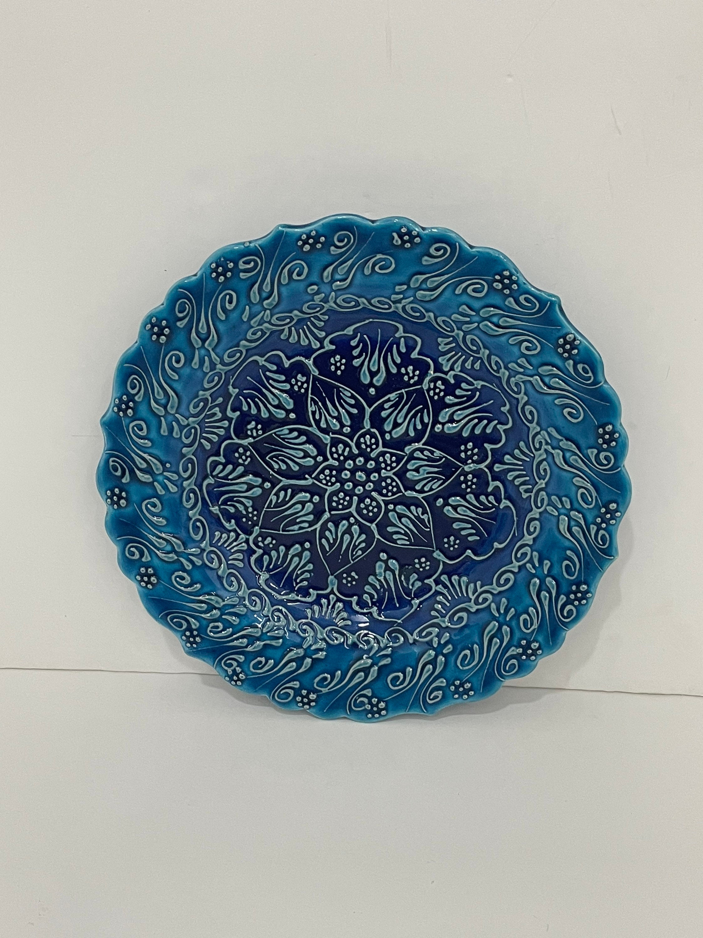 Ceramic Wall Decor Plate Porcelain Desk Top Decorative Home - Etsy