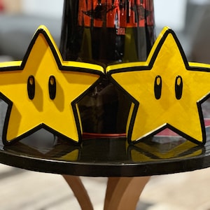 3D Printed Super Mario Star Christmas Tree Topper - Etsy UK