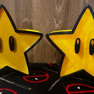 3D Printed Super Mario Star Christmas Tree Topper - Etsy