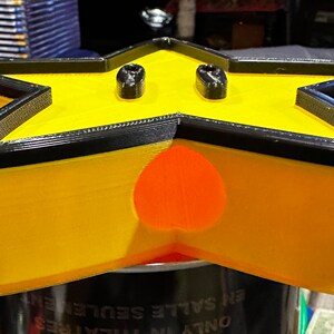 3D Printed Super Mario Star Christmas Tree Topper - Etsy