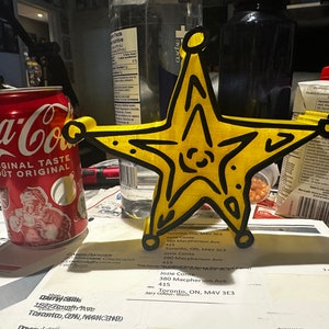 3D Printed Grinch Star Christmas Tree Topper - Etsy