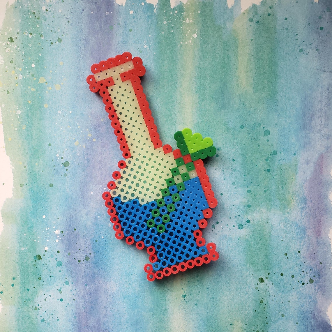 Customizable Perler Bead Stoner Bong 420 Customizable Colors | Etsy
