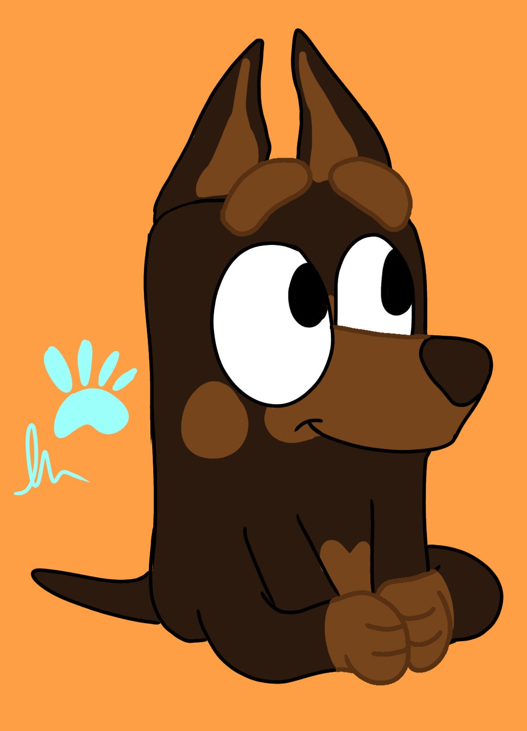 Bluey Style Pet Portraits! - Etsy