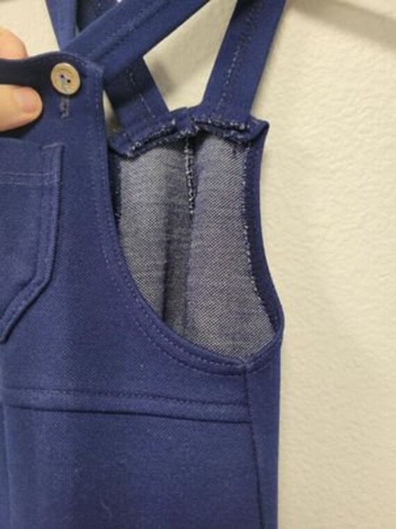 1970's Vintage Toddler Airplane Overalls - Size 12-18… - Gem