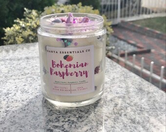 Strawberry Raspberry Candle | Etsy