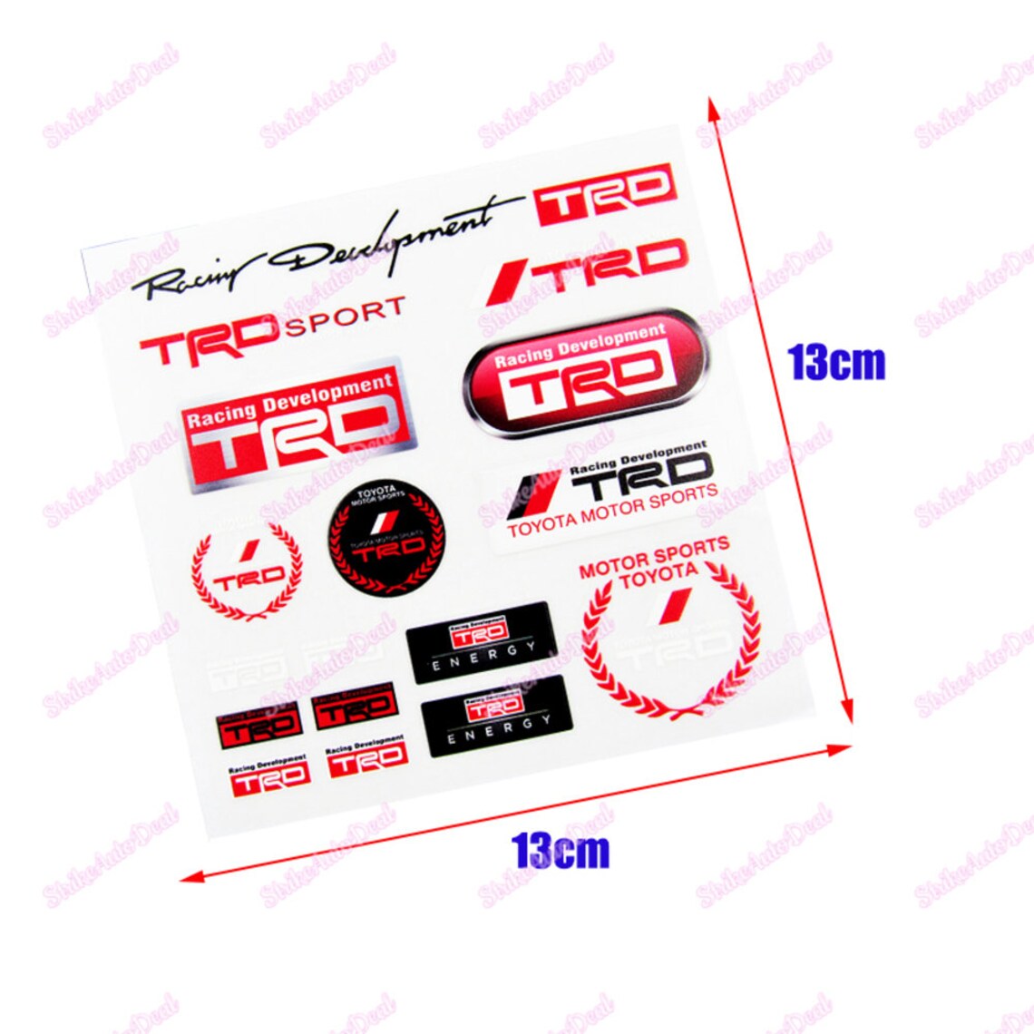 Small Reflective Decal Sticker Set Window Vinyl Fit Auto For | Etsy