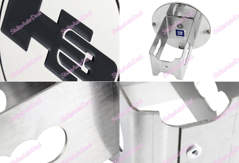 For Hummer H3 Logo Chrome Stainless Steel Hitch Cover Cap for 2 ...
