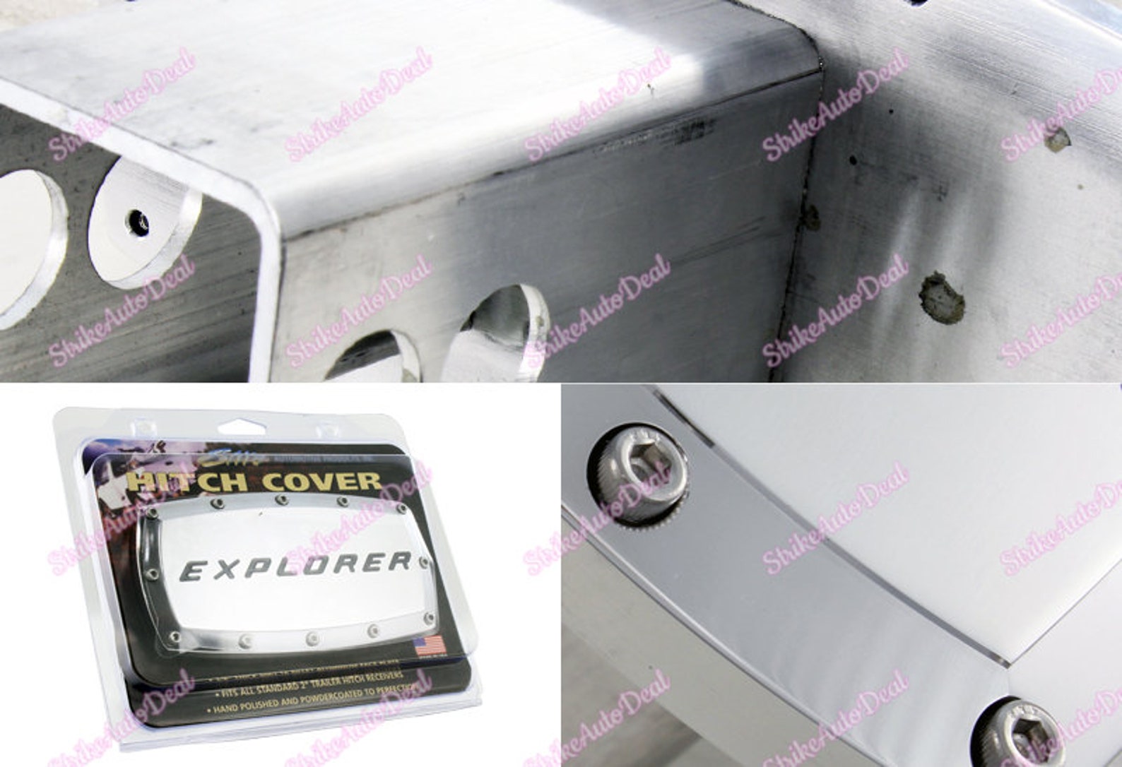 Elite Automotive for FORD EXPLORER Hitch Cover Cap 2" Trailer Tow ...