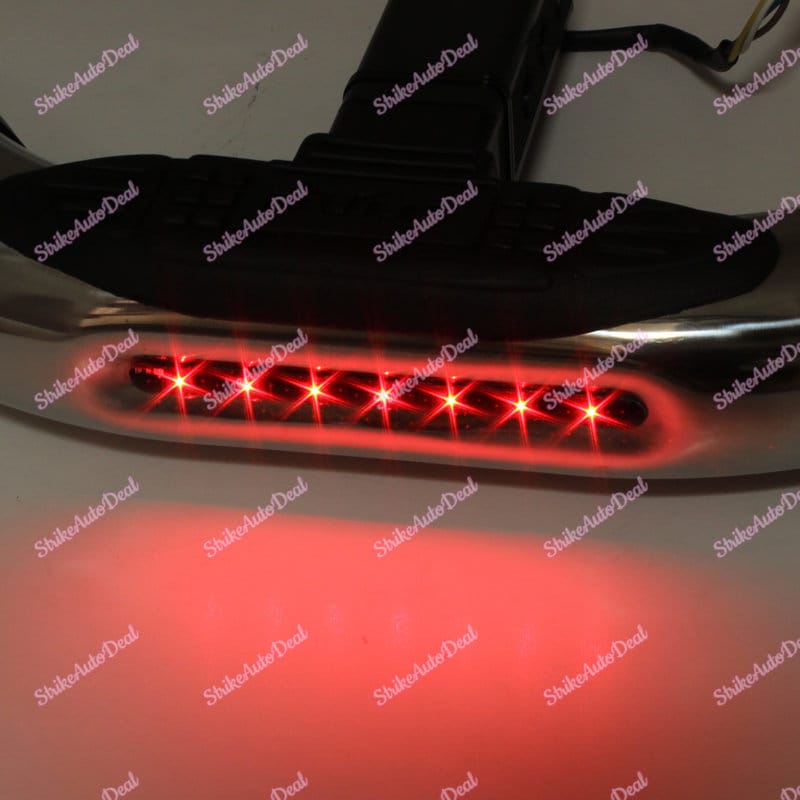 LED New Bully 1.25" or 2" Stainless Steel Chrome Hitch Rear Tow Trailer ...