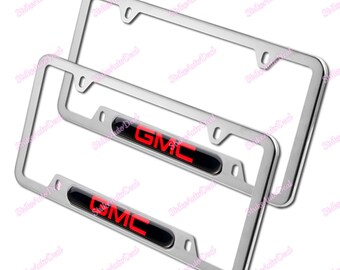 License Plate Frame Gmc - Etsy